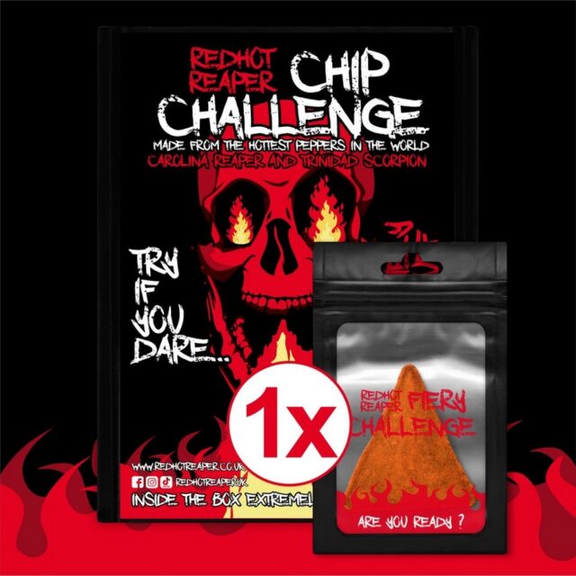 1x Chip Challenge Classic - Red hot reaper - Chip Challenge